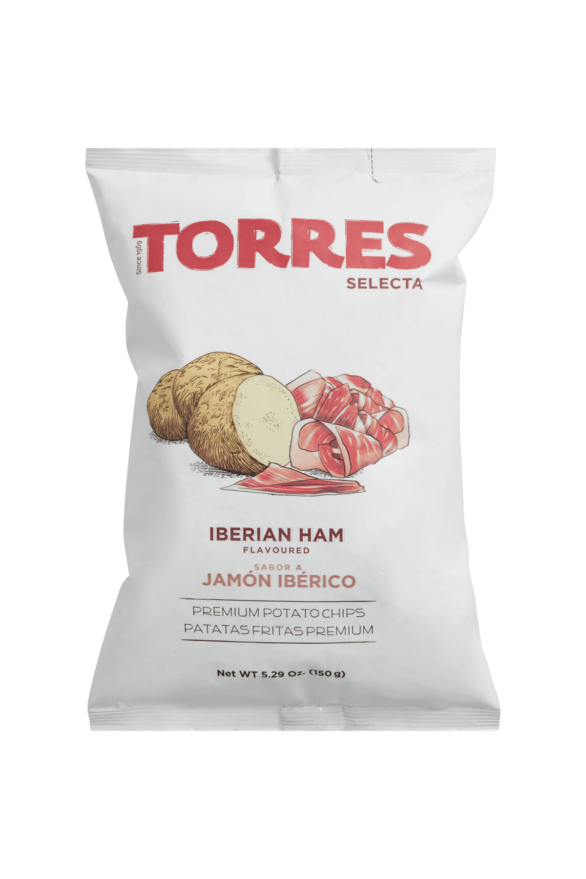 Torres Potato Chips - Iberian Ham – Petite Wine